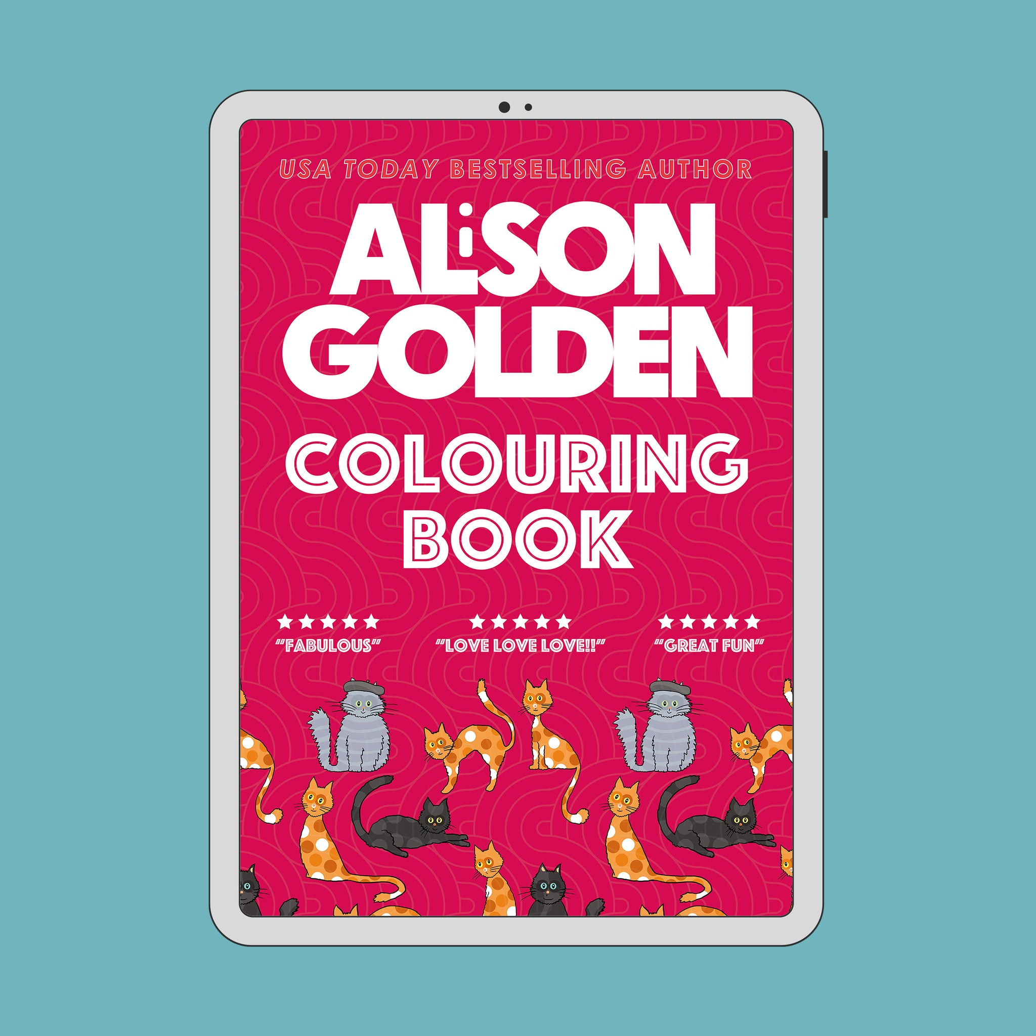 The Alison Golden Colouring Book – Alison Golden’s Shop